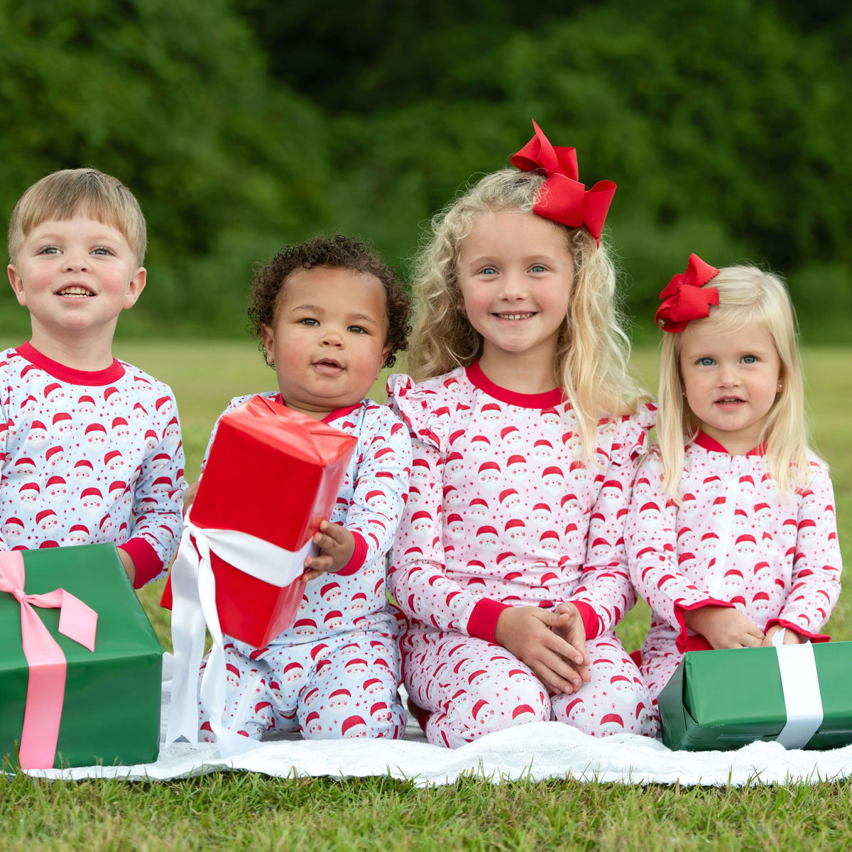 Matching Kids Christmas Pajamas | Family Holiday PJs NB to 12Y | C&L ...