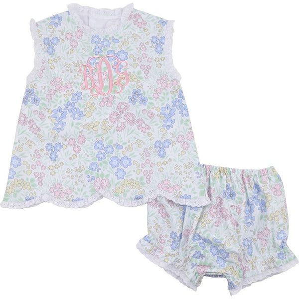 Floral Garden Diaper Set - Cecil & Lou
