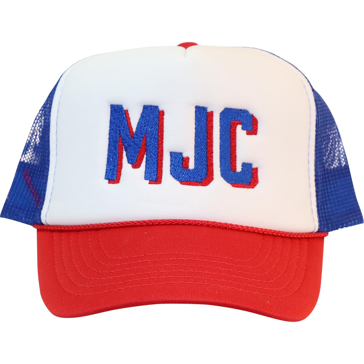 Navy And Red Foam Trucker Hat – Cecil & Lou