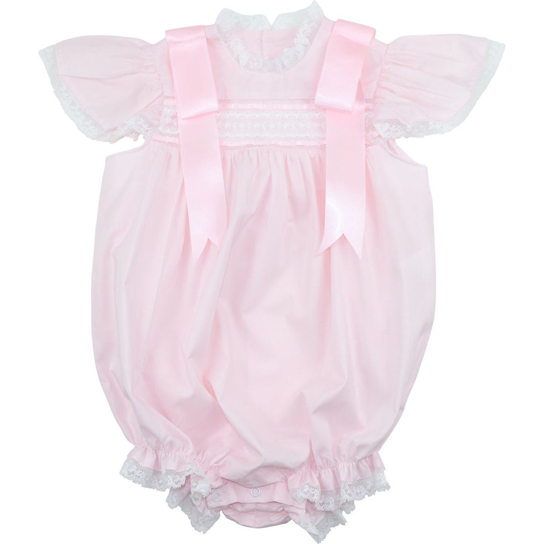 Pink Satin Heirloom Bubble - Cecil & Lou