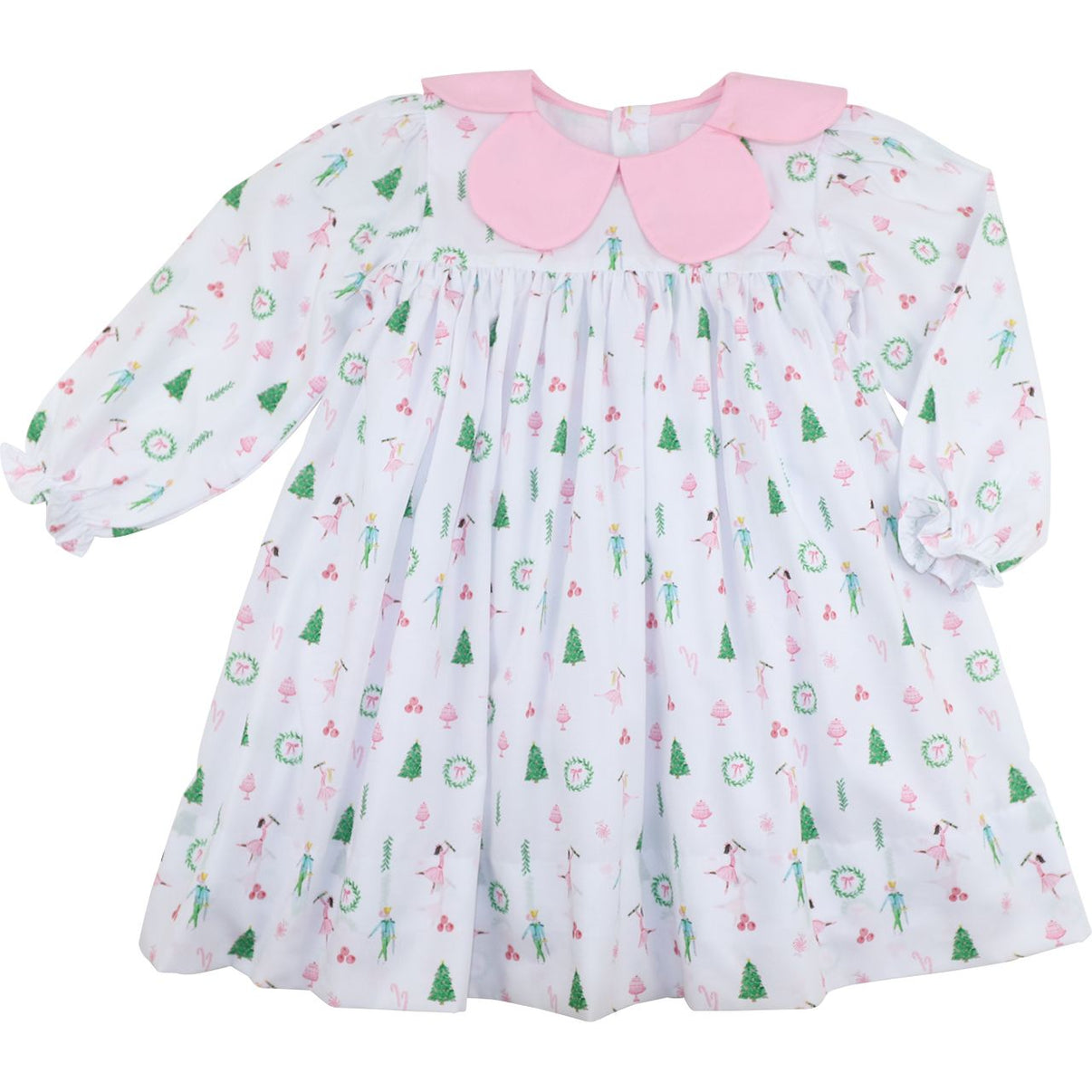 Whimsical Nutcracker Scalloped Collar Dress – Sadie & Mary Kate | Cecil ...